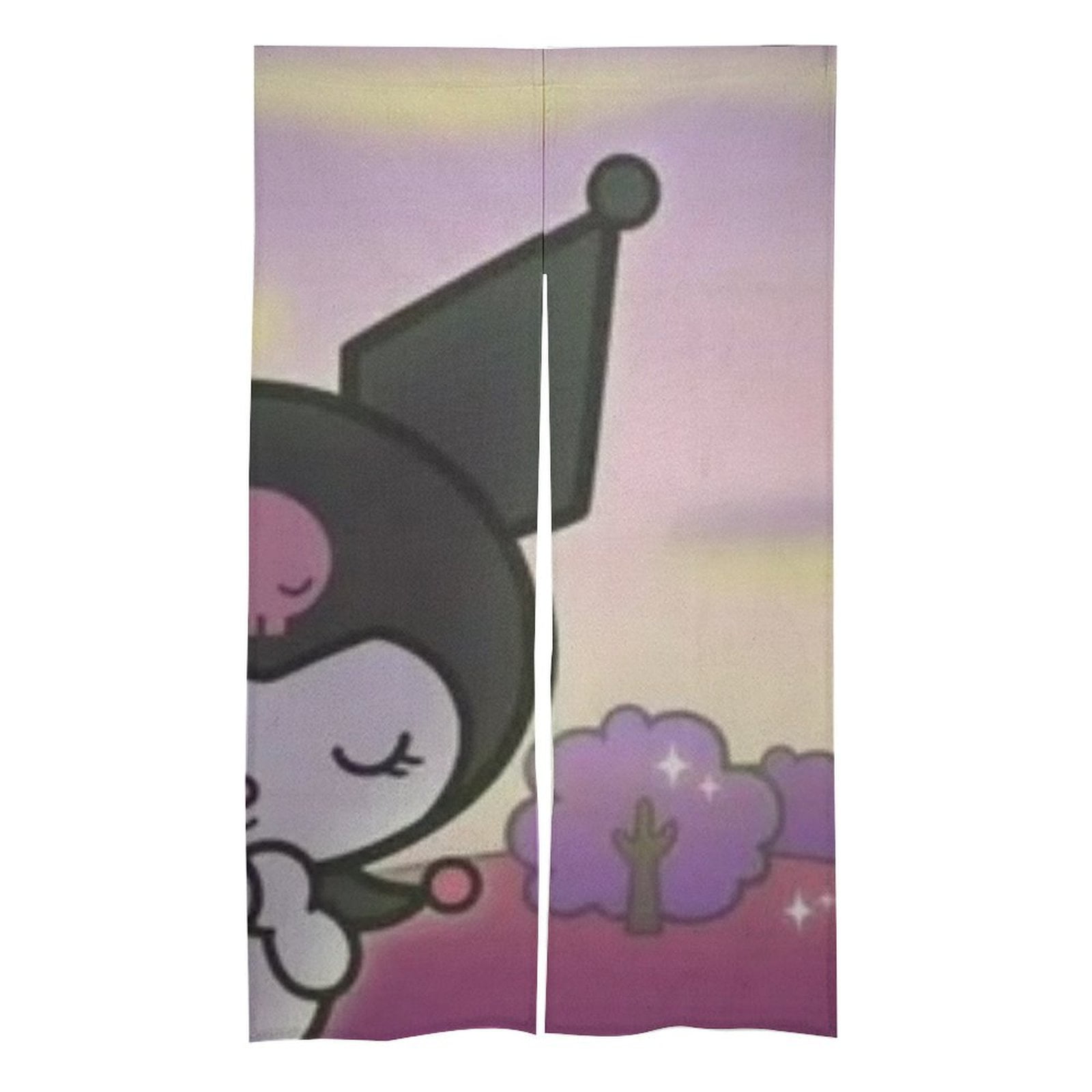Kuromi Door curtain Doorway Privacy closet door 86x143cm curtain living ...