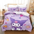 Kuromi Duvet Cover Set Bedding Comforter Sets King Size 3D Bedding Set ...