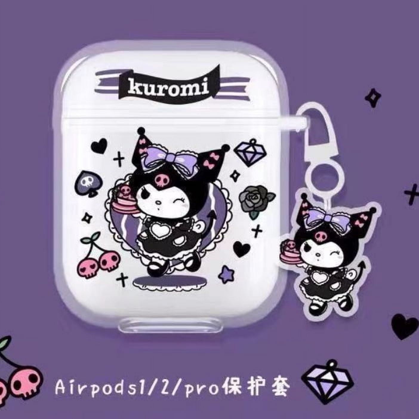 Kuromi Earphone Case for Airpods Pro Cartoon Cover for Apple 1 2 3rd ...