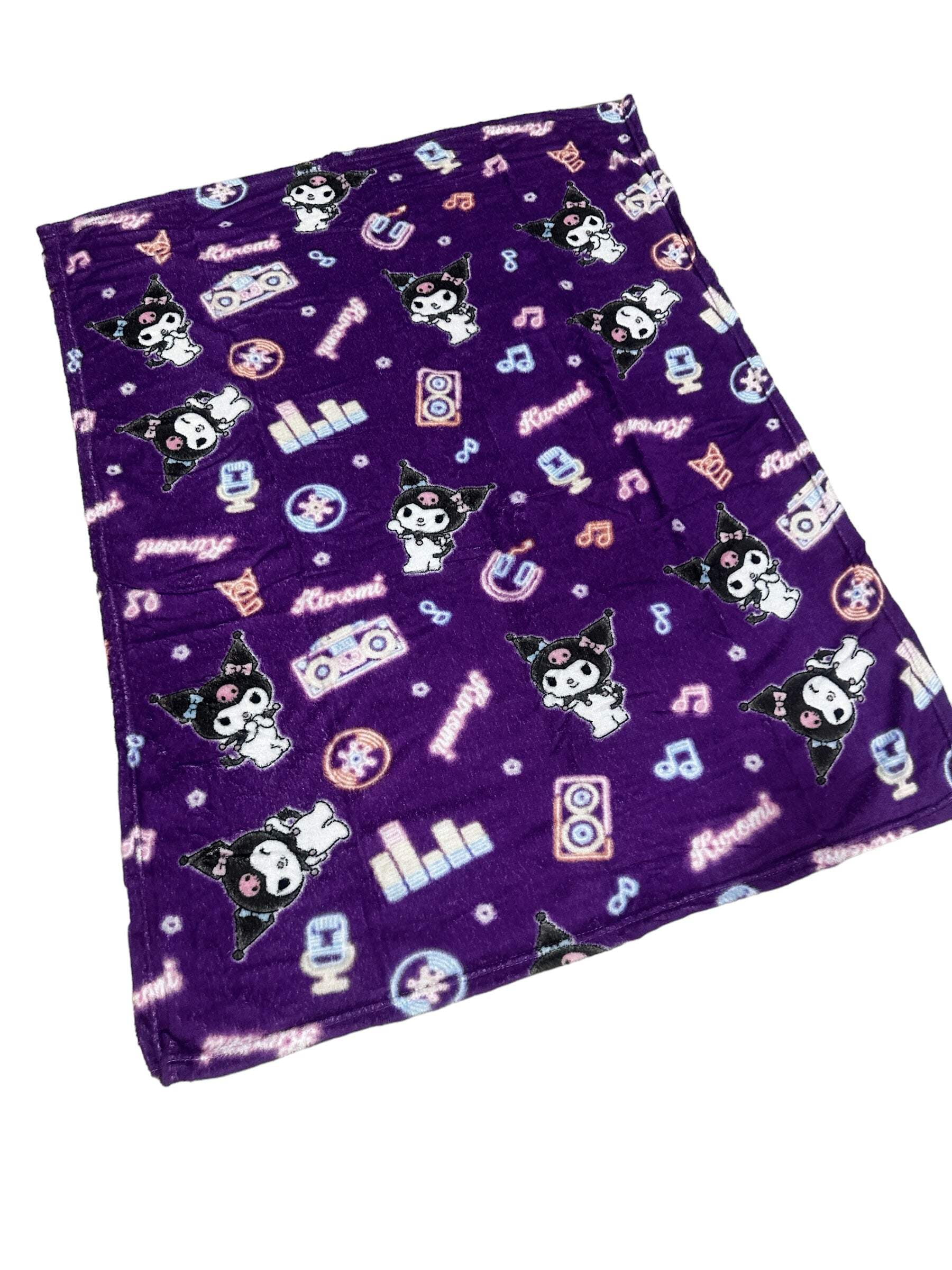 Kuromi & Friends Soft Silky Fleece Throw 40"x50" Kids Blanket - Walmart.com