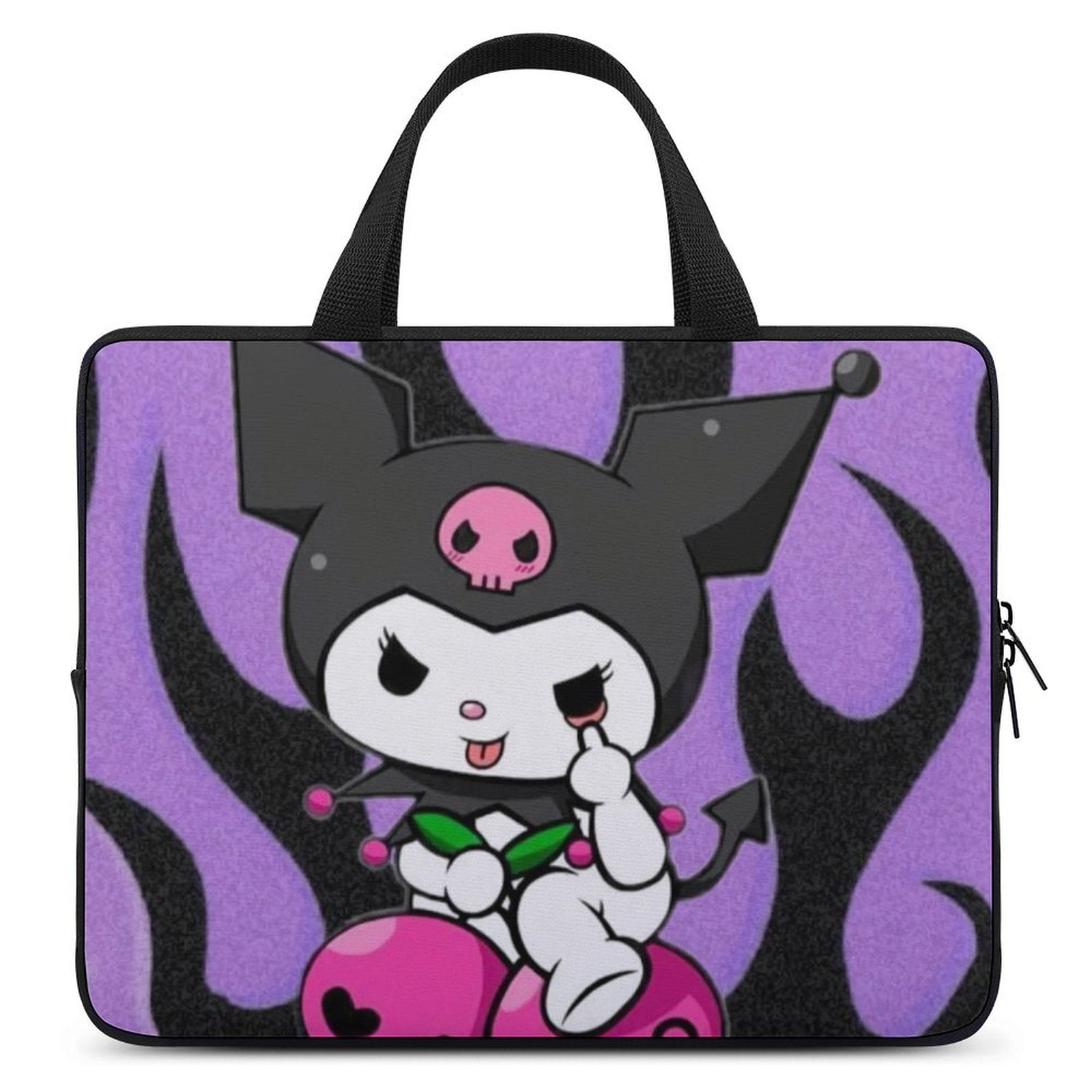 Kuromi Is A Ghost Face Laptop sleeve with Handle, Laptop Case, laptop ...