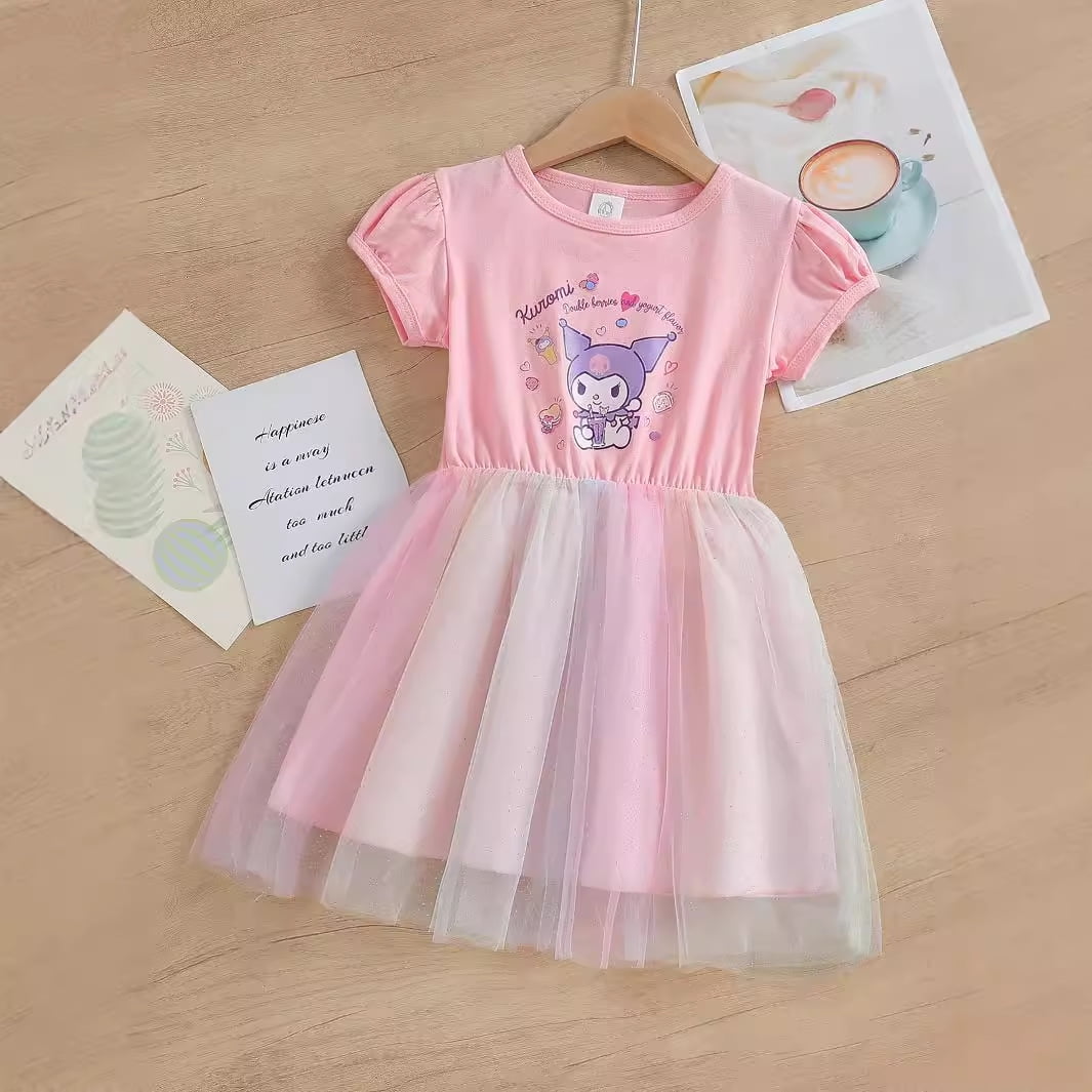 Kuromi Girls' Style Dress Princess Theme Clothing for Girls - Walmart.com