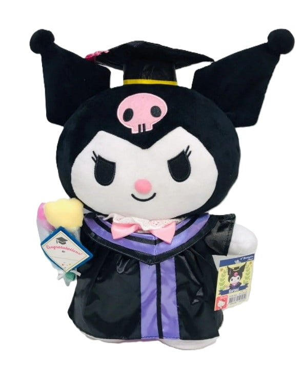 Kuromi Graduation Large Plush Doll 13" (30cm) Graduation Plush Gift ...