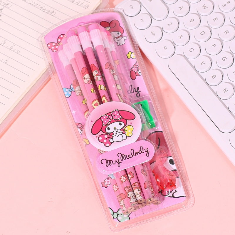 Kuromi HB Pencils 12 Pencils CinnamorollStudent Supplies HB Writing Pen ...