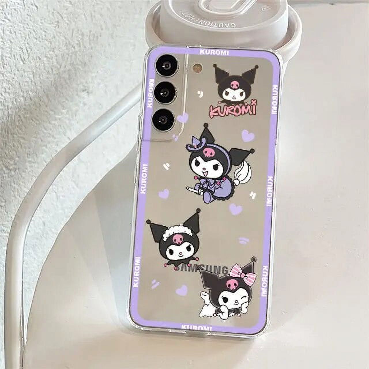 Kuromi Hello Kitty Cinnamoroll Clear Case For Samsung Galaxy S22 S23 ...