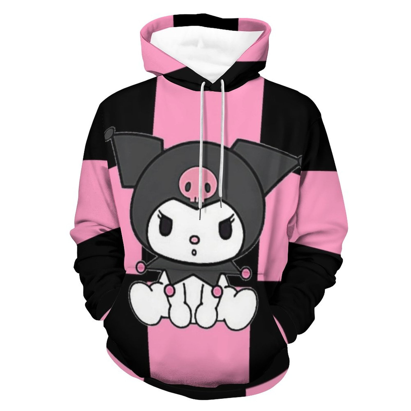 Kuromi Hoodie Casual Coat for Men Women Hooded Sweatshirt Soft ...
