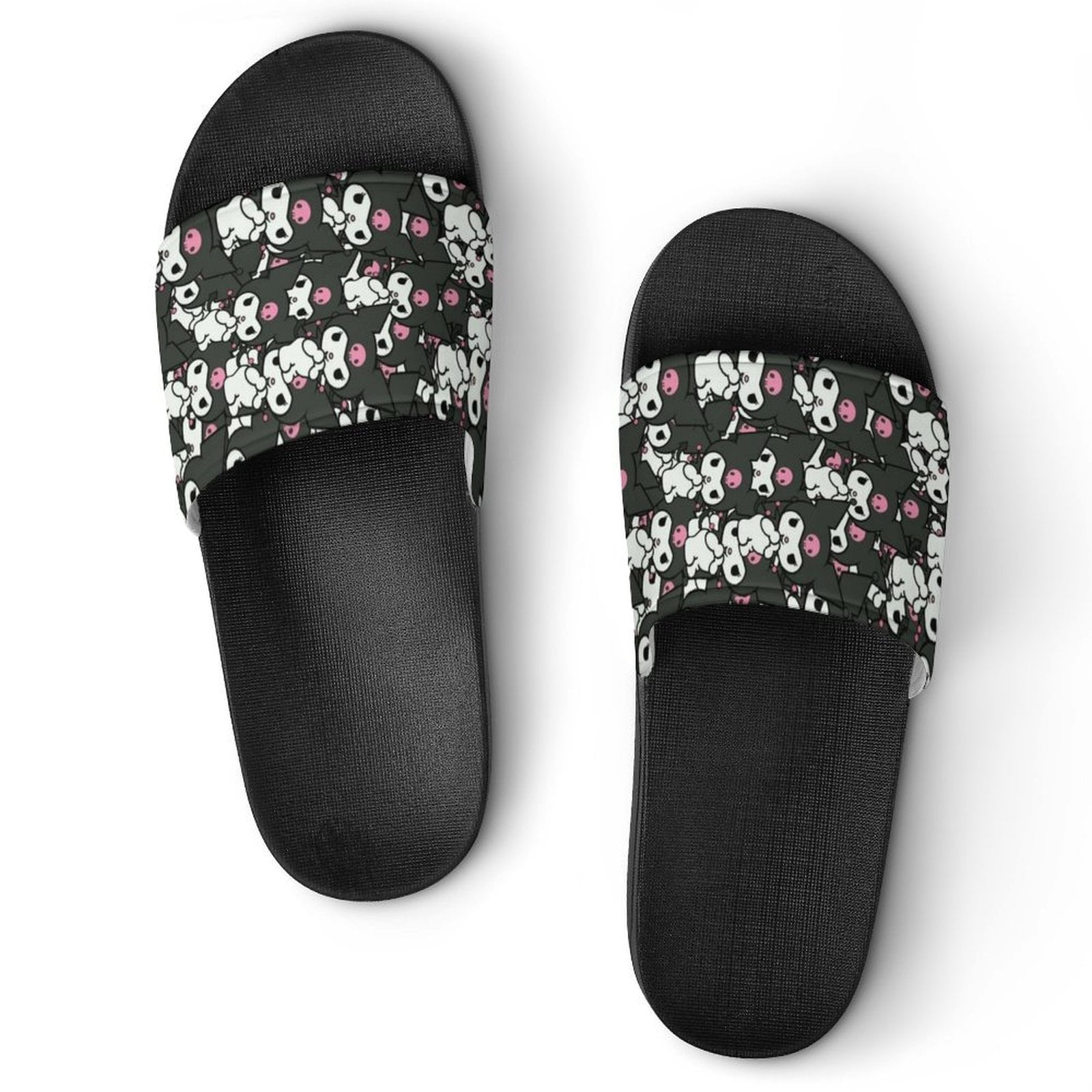 Kuromi House Slides Non Slip Quick Drying Shower Sandals Bathroom ...