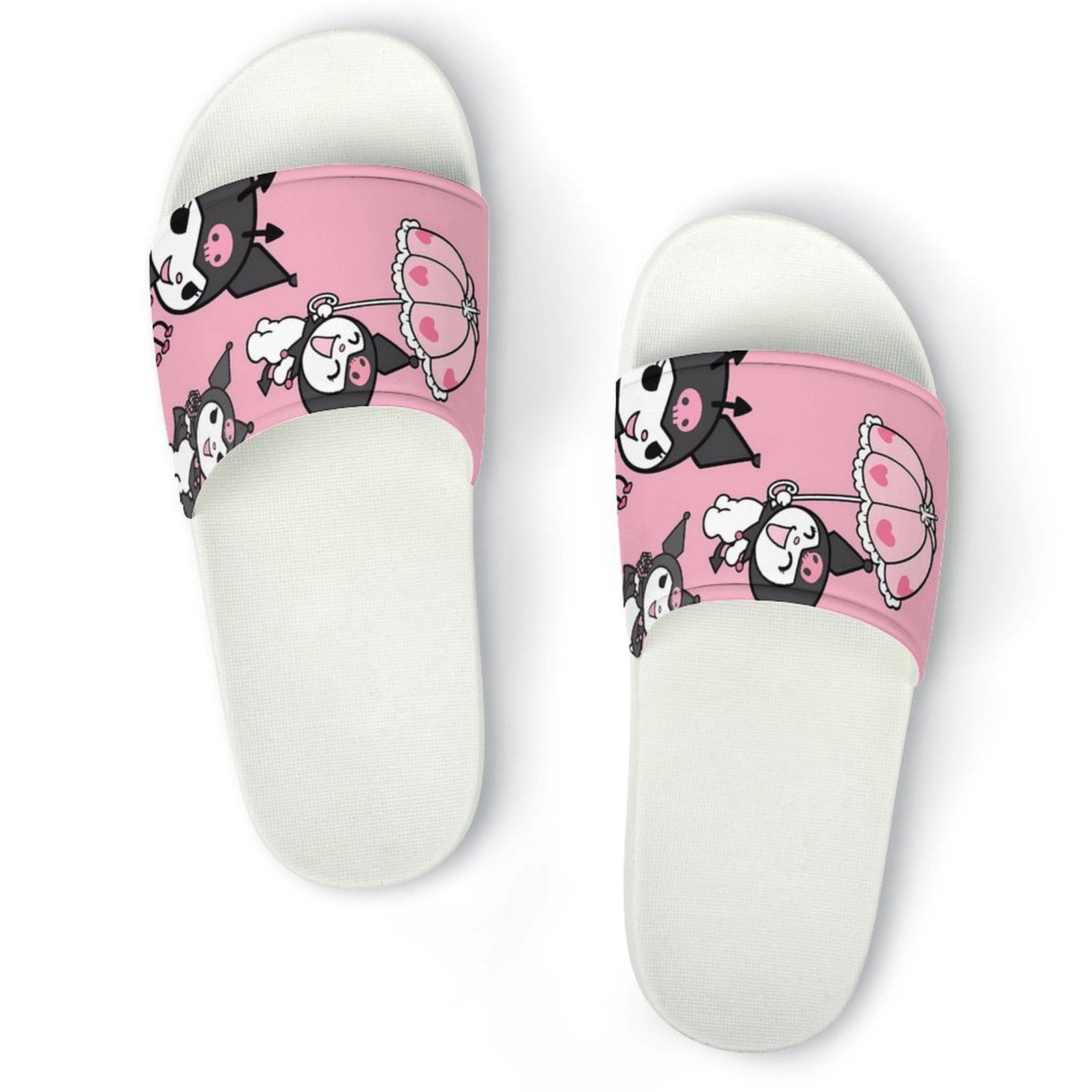 Kuromi House Slides Non Slip Quick Drying Shower Sandals Bathroom ...