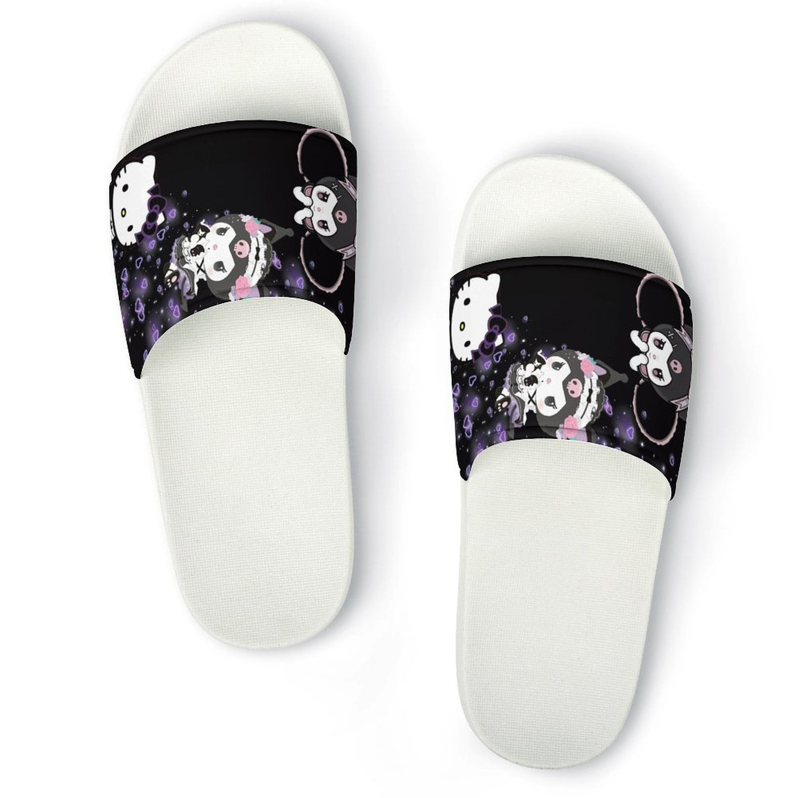 Kuromi House Slides Non Slip Quick Drying Shower Sandals Bathroom ...