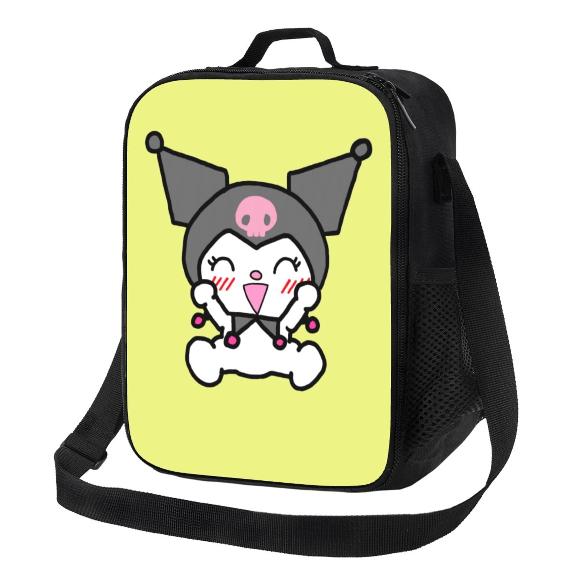 Kuromi Insulated Lunch Bag Lunch Box Lightweight Durable Lunch Tote Bag ...