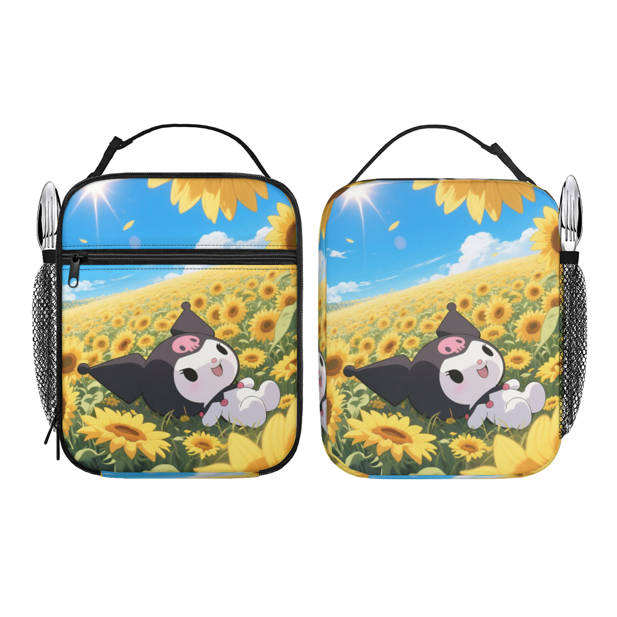 Kuromi Insulated Lunch Box Unisex Reusable Lunch Box - Walmart.com