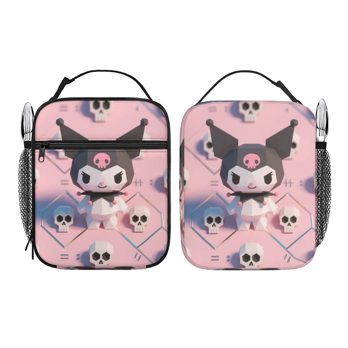 Kuromi Insulated Lunch Box Unisex Reusable Lunch Box - Walmart.com