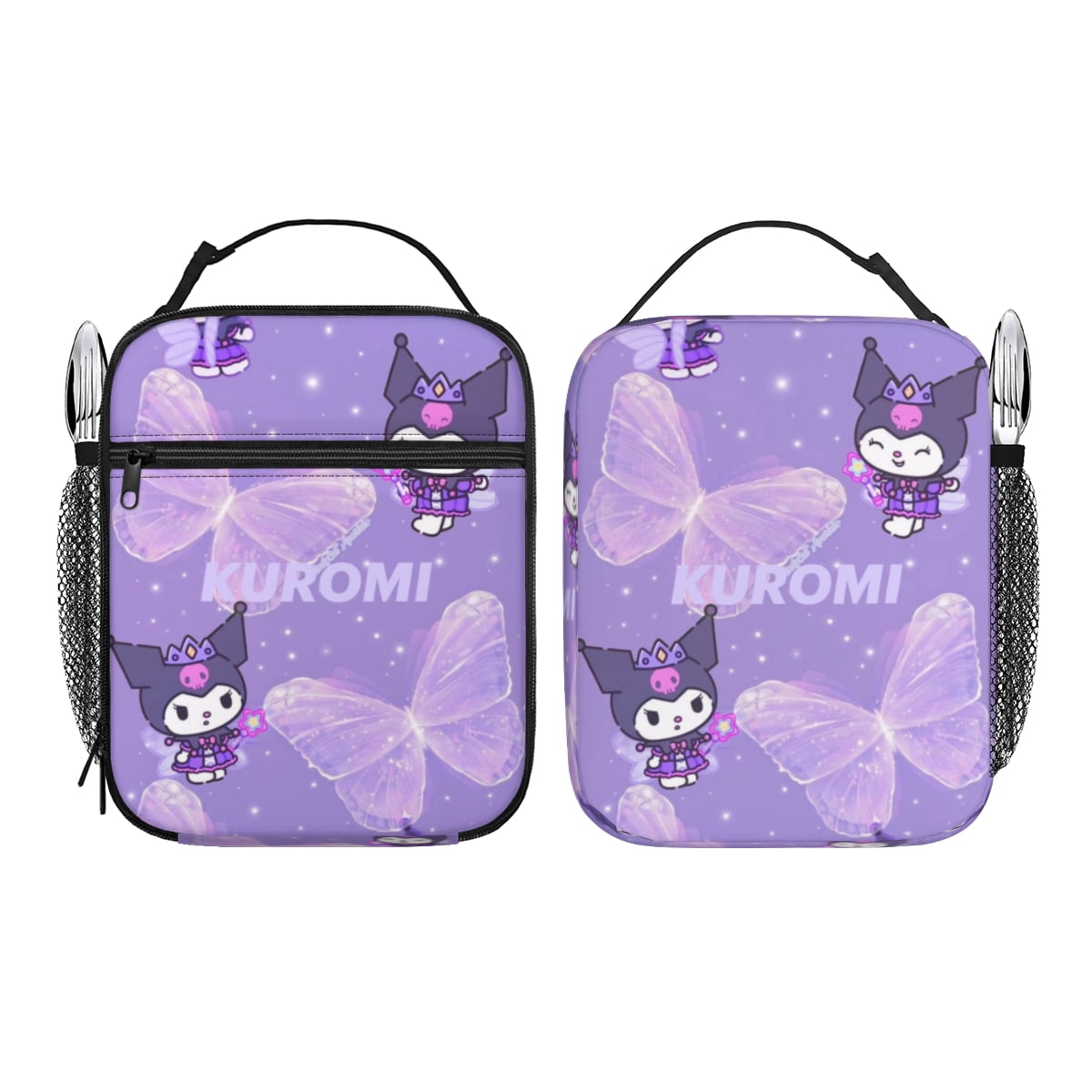 Kuromi Insulated Lunch Box Unisex Reusable Lunch Box - Walmart.com