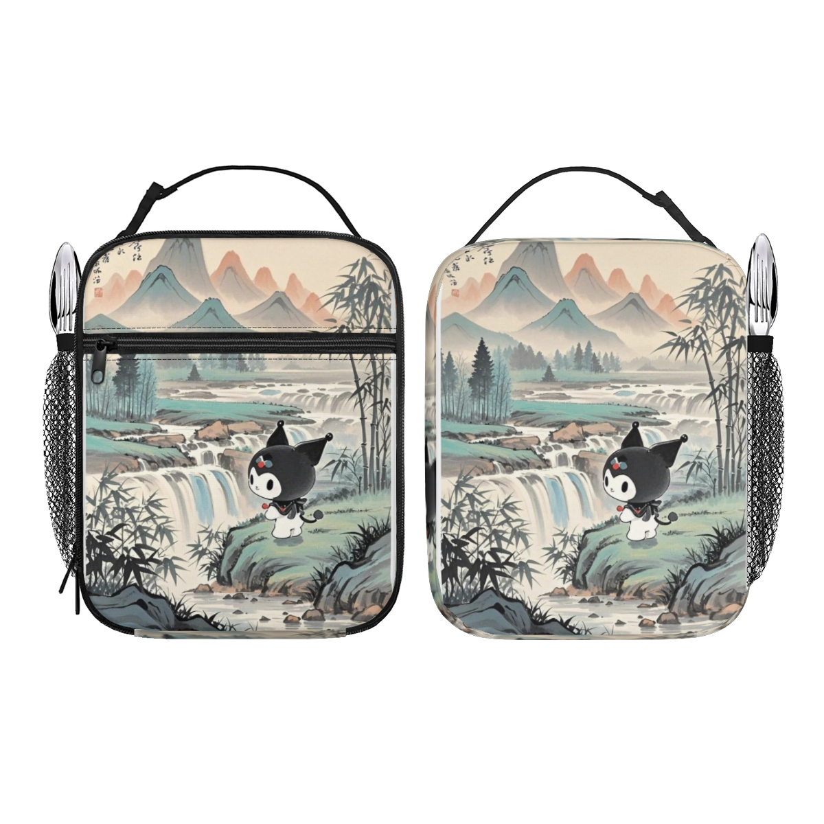 Kuromi Insulated Lunch Box Unisex Reusable Lunch Box - Walmart.com