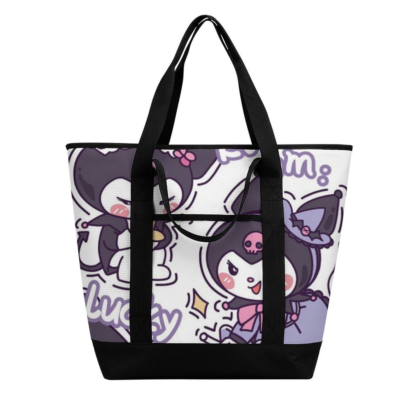 Kuromi Insulated Shopping Bag Foldable Thermal Tote Bag Multi-Purpose ...