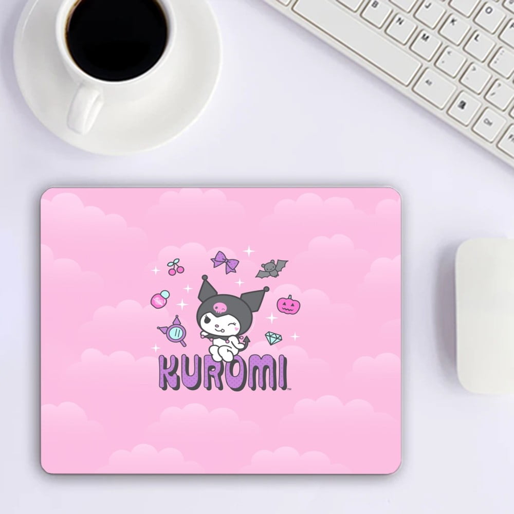 Kuromi Kawaii Mousepad Mousepad Game Pc Accessories Overlock MouseMat ...