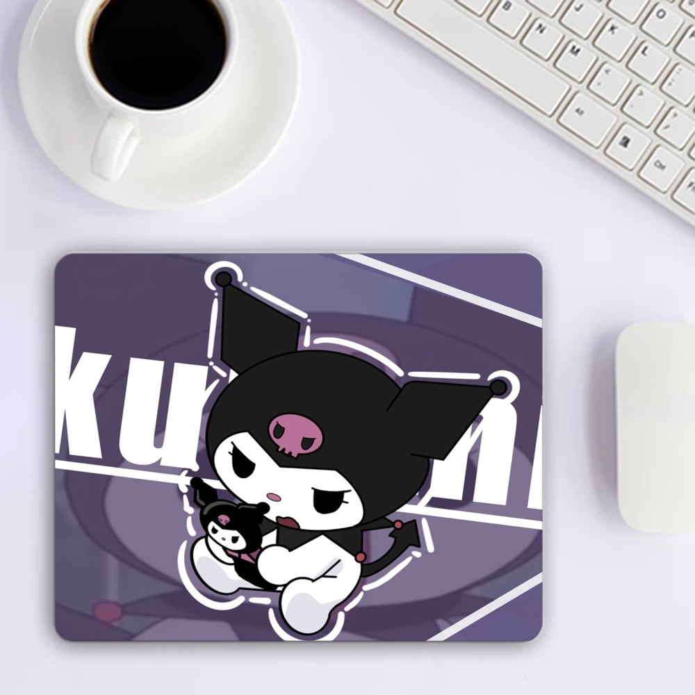 Kuromi Kawaii Mousepad Mousepad Game Pc Accessories Overlock MouseMat ...