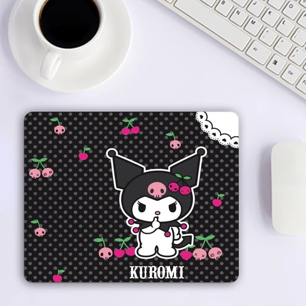 Kuromi Kawaii Mousepad Mousepad Game Pc Accessories Overlock MouseMat ...