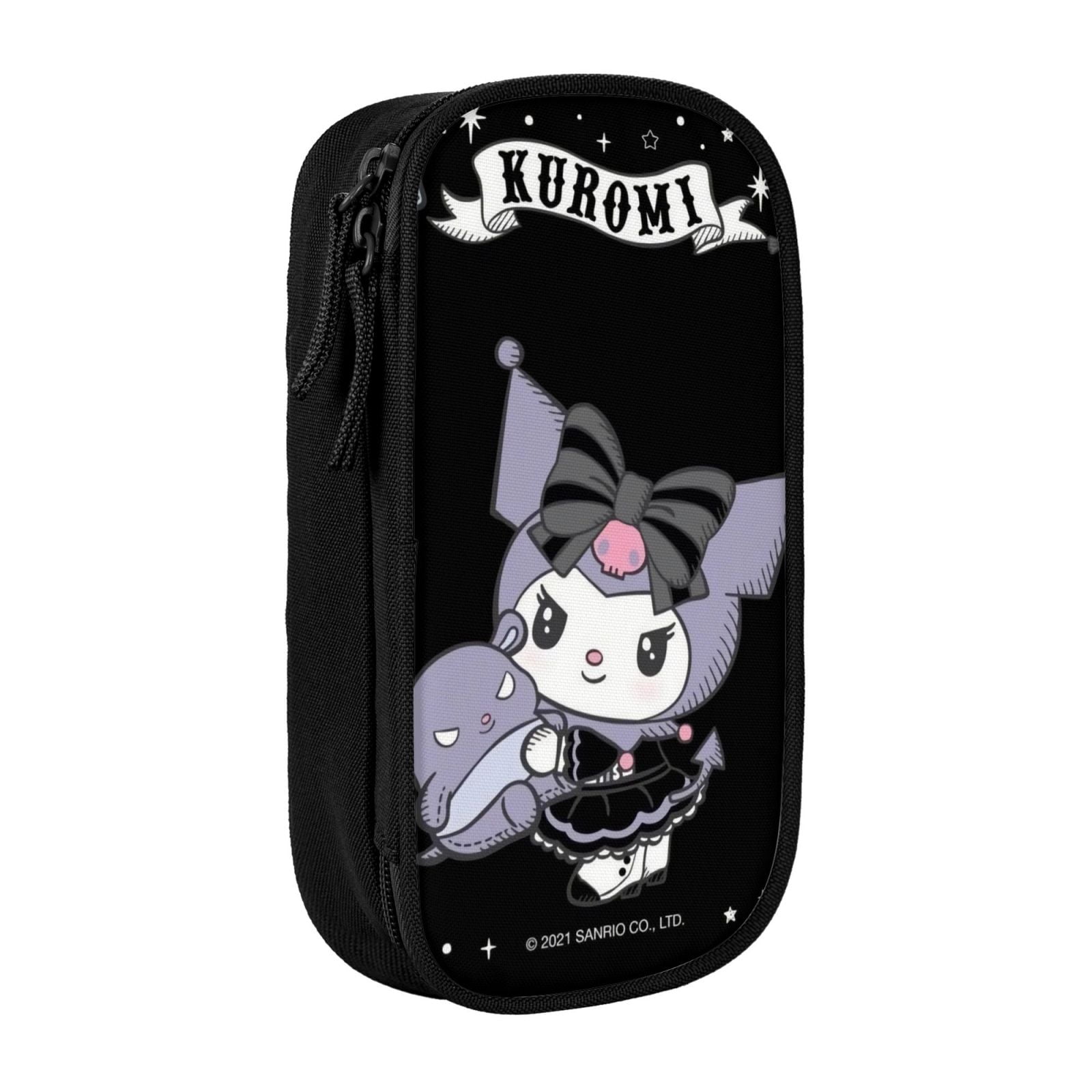 Kuromi Kawaii Pencil Case,Big Capacity Pencil Pouch Stationery Pen Bag ...
