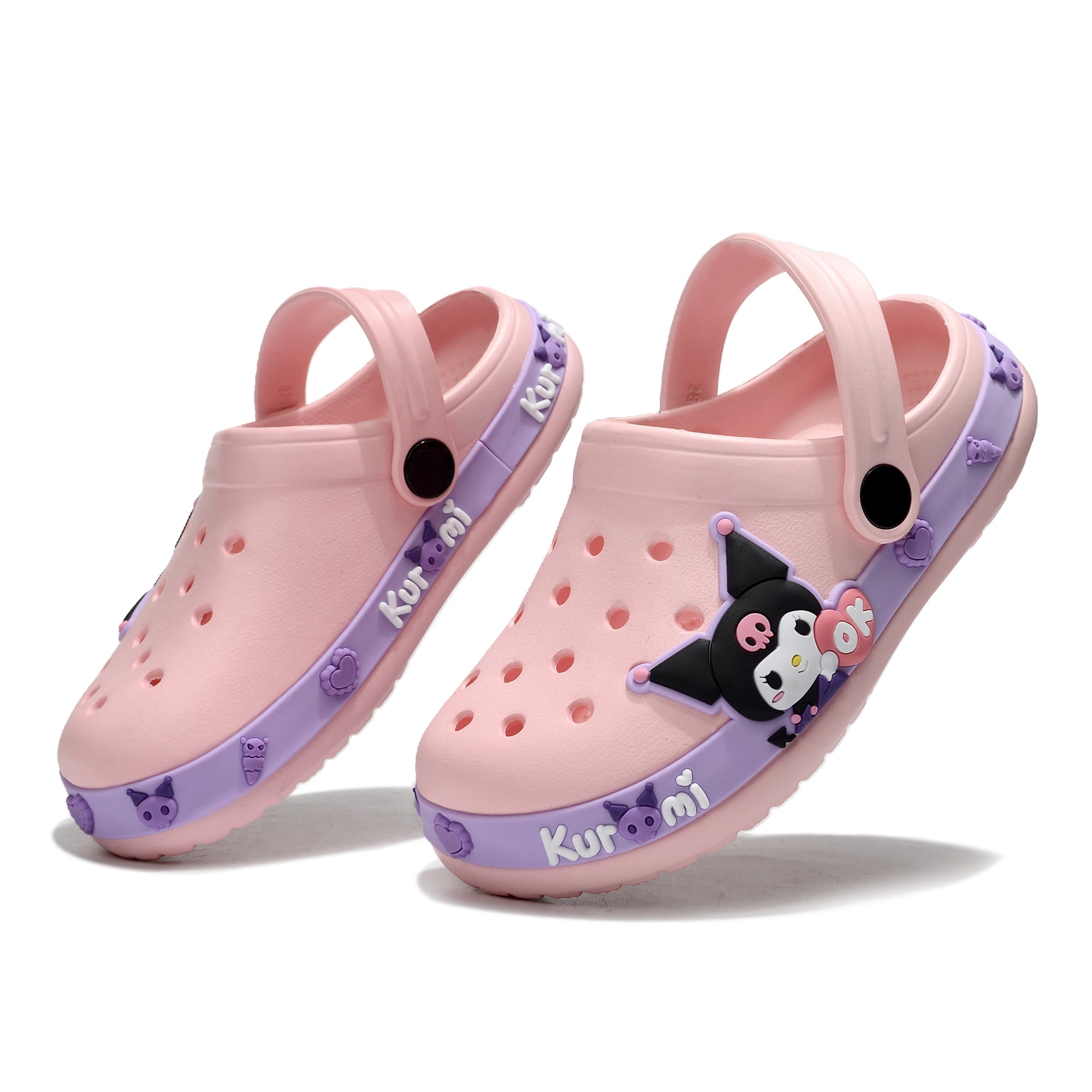 Kuromi Kids Boys Clogs Cute Cartoon Garden Shoes Slip On Water Shoes ...