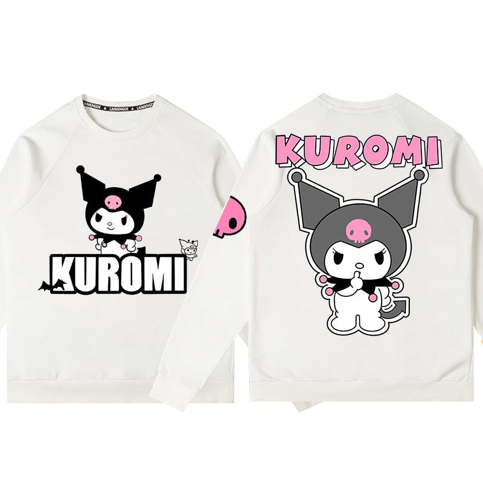 Kuromi Kuromi Joint Crewneck Hoodie Female Niche Design Sense Sanrio ...