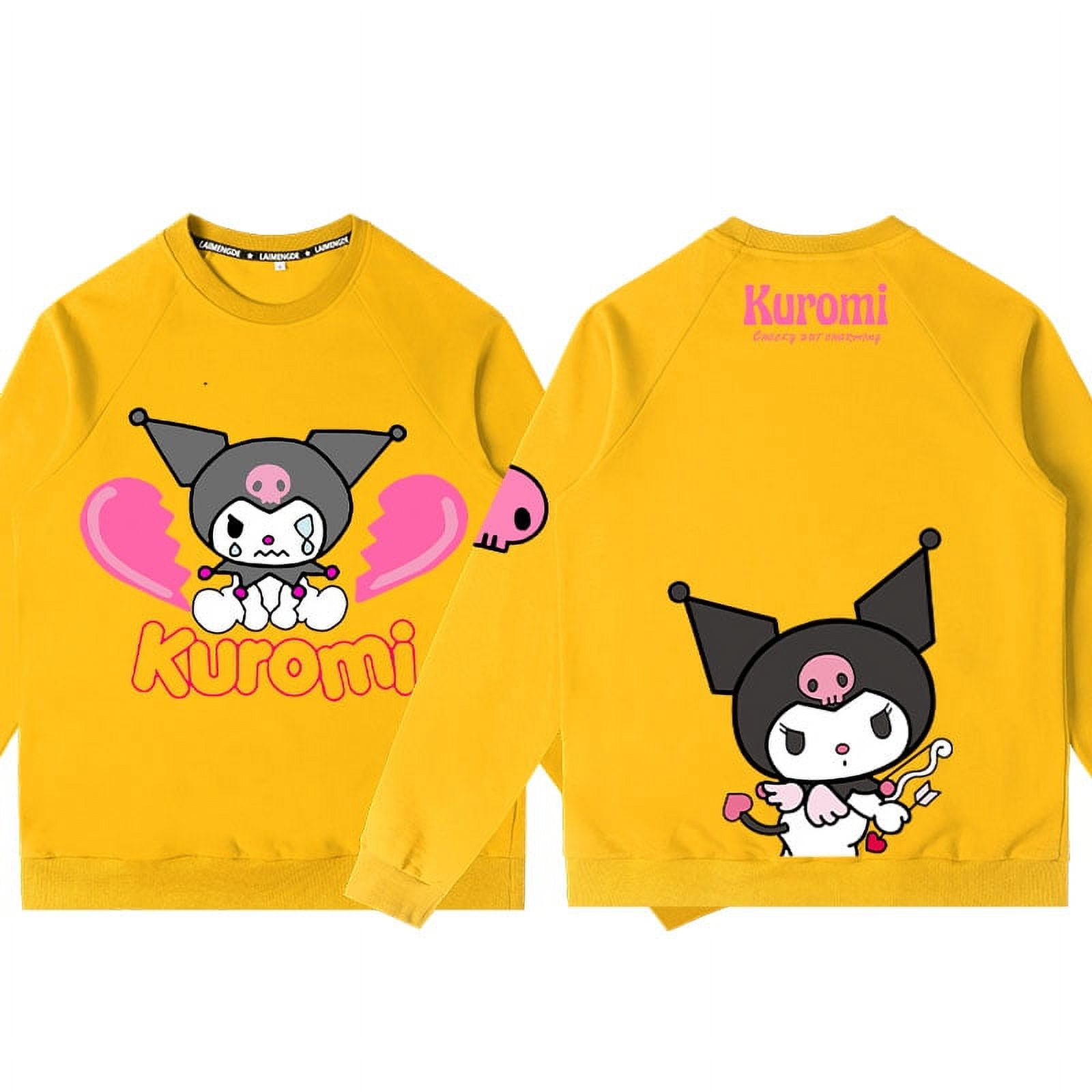 Kuromi Kuromi Joint Crewneck Hoodie Female Niche Design Sense Sanrio ...