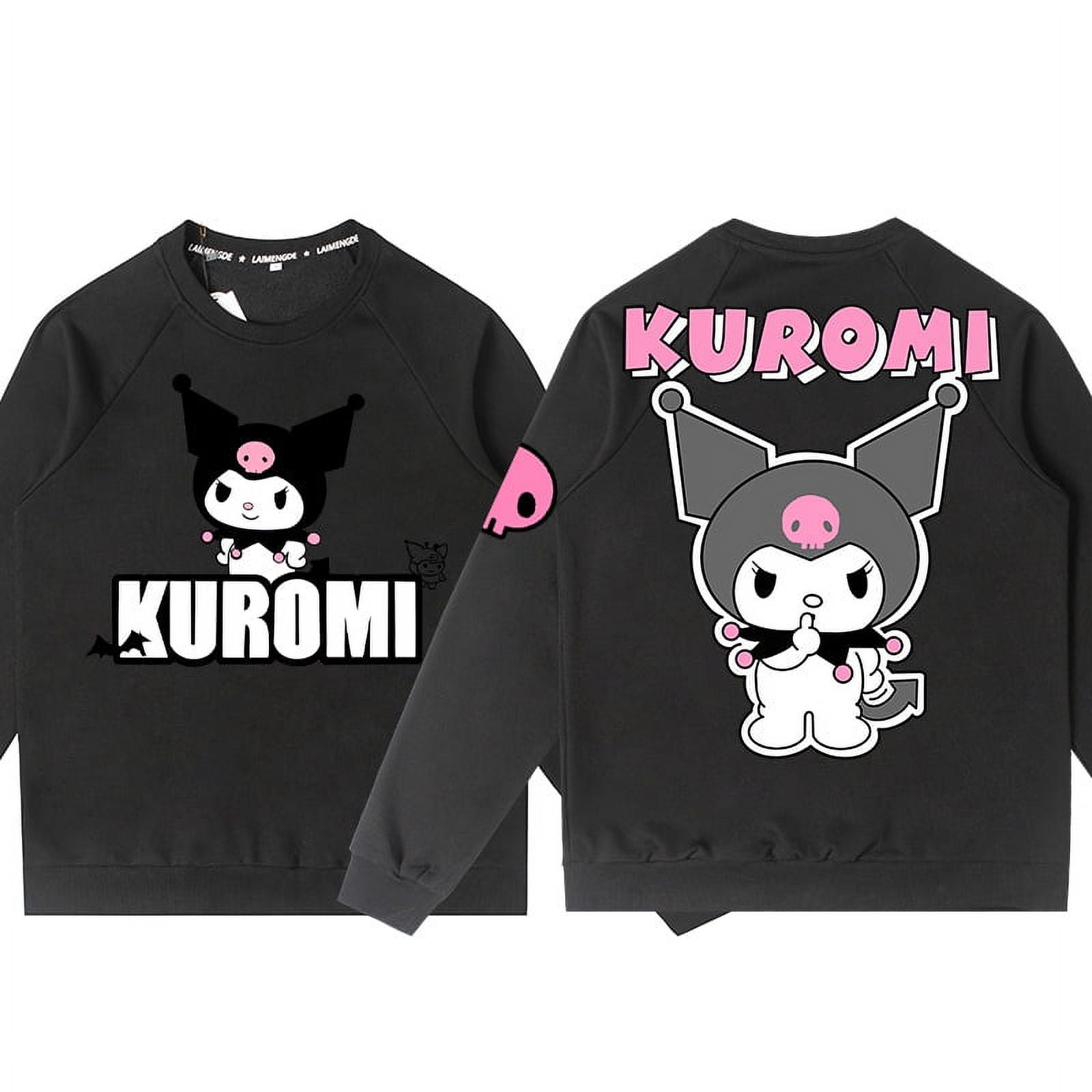 Kuromi Kuromi Joint Crewneck Hoodie Female Niche Design Sense Sanrio ...