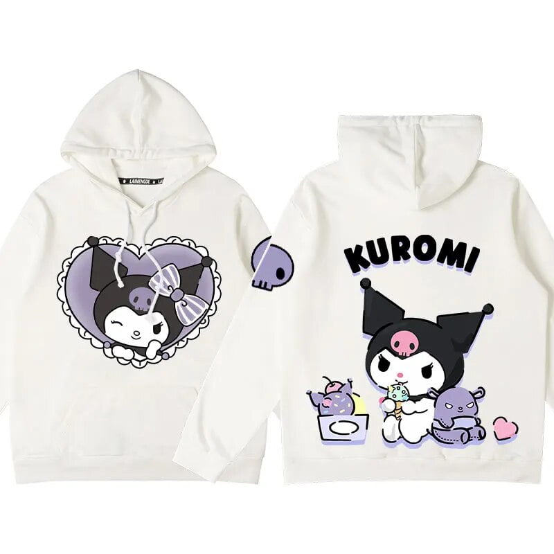Kuromi Kuromi Joint Hoodie Female Hoodie Niche Design Sense Sanrio Tide ...