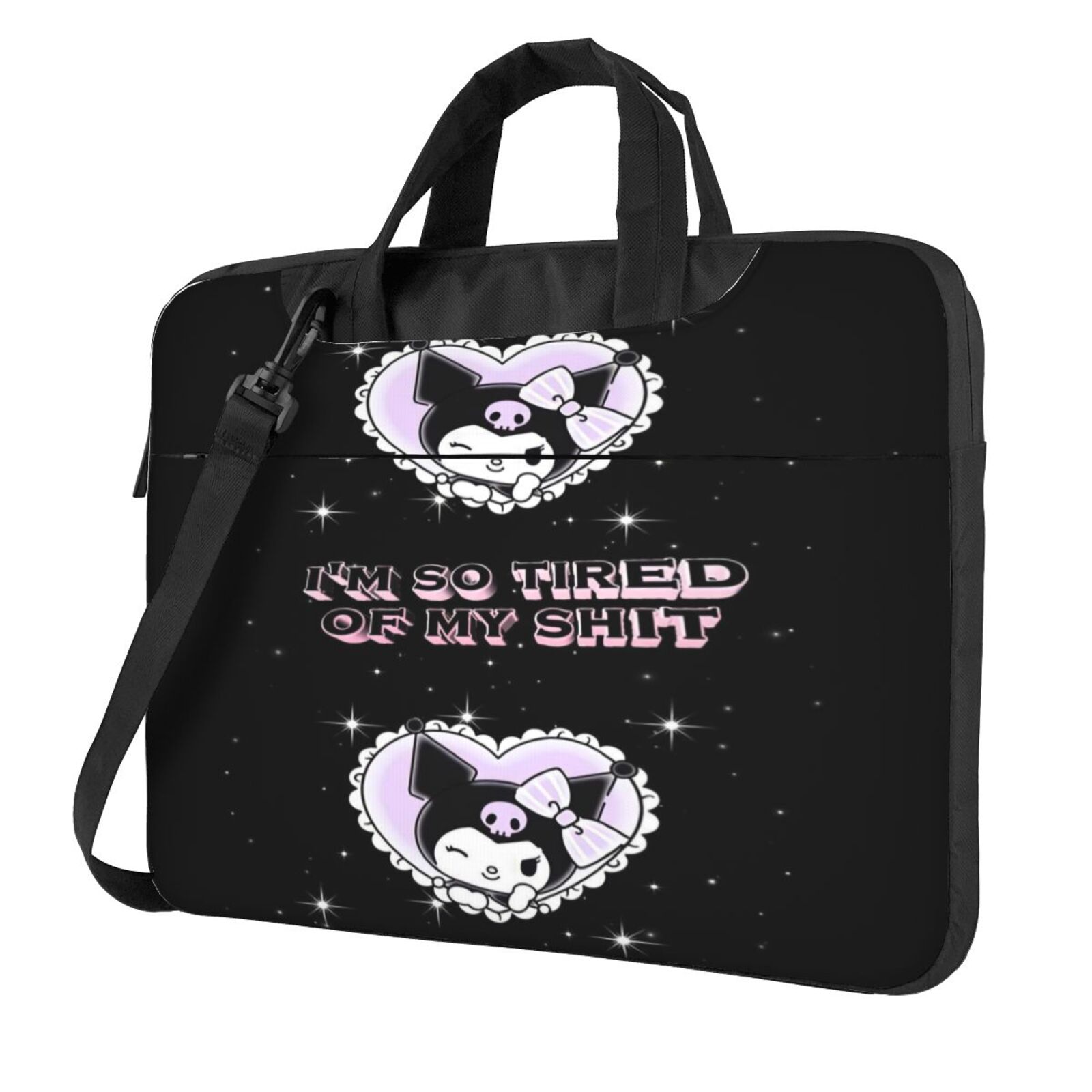 Kuromi Laptop Bag Laptop Case Shoulder Laptop Bag with Padded ...