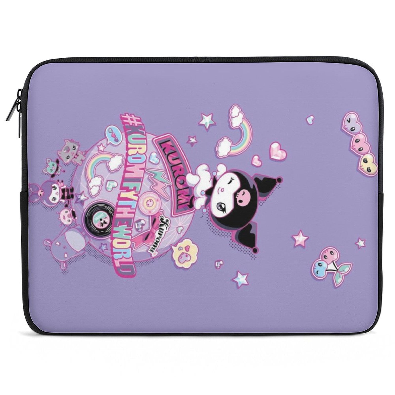 Kuromi Laptop Sleeve Lightweight Computer Cover Bag 10inch Durable ...