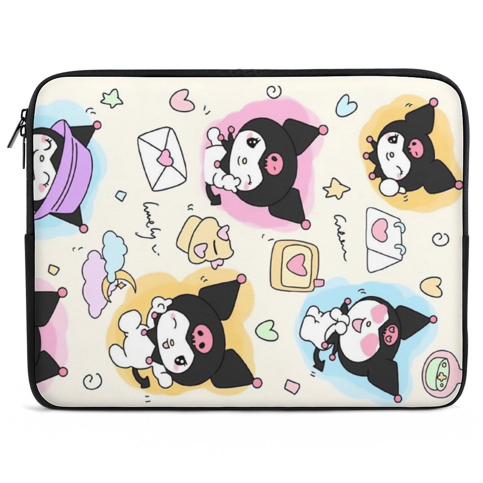 Kuromi Laptop Sleeve Lightweight Computer Cover Bag 10inch Durable ...
