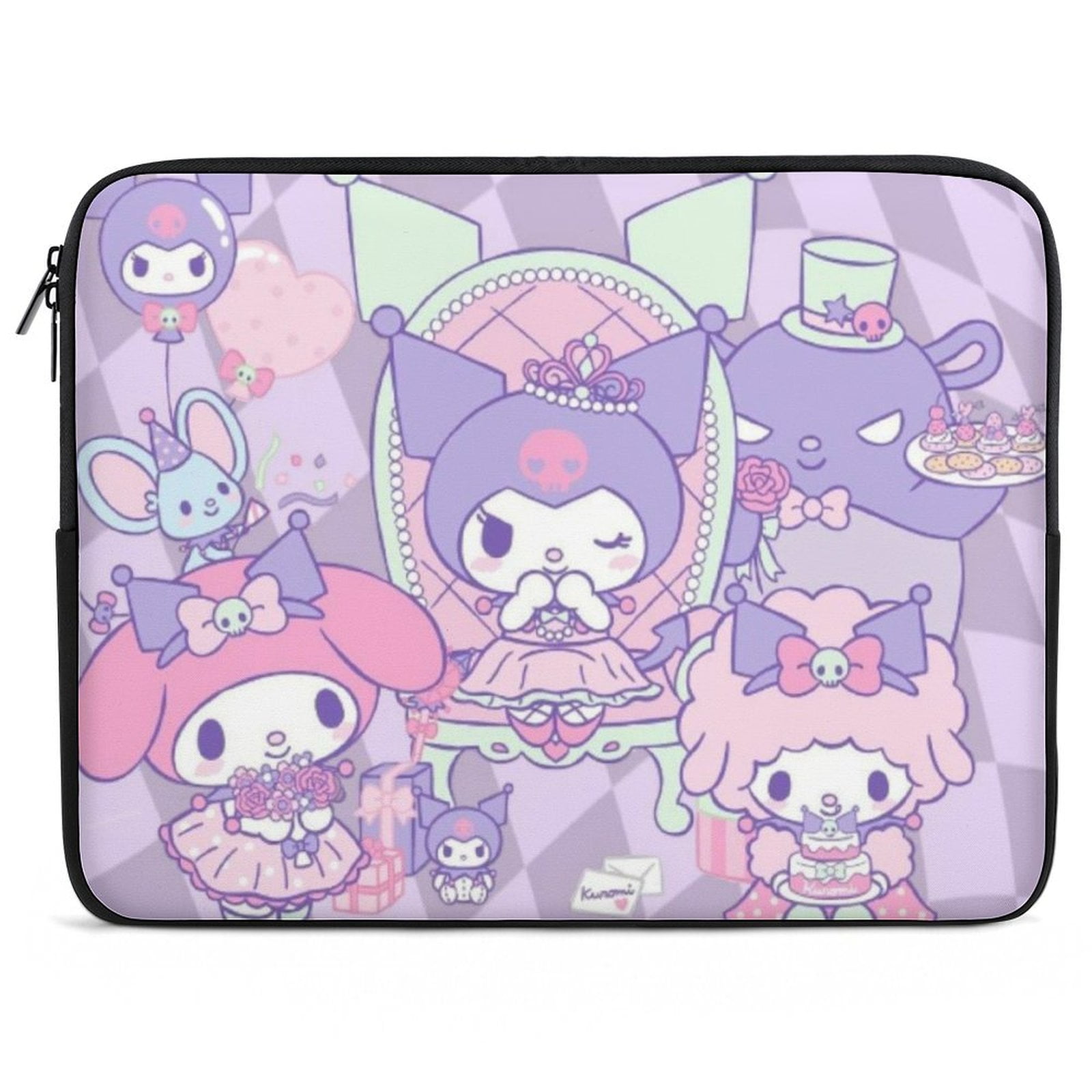 Kuromi Laptop Sleeve Lightweight Computer Cover Bag 13inch Durable ...