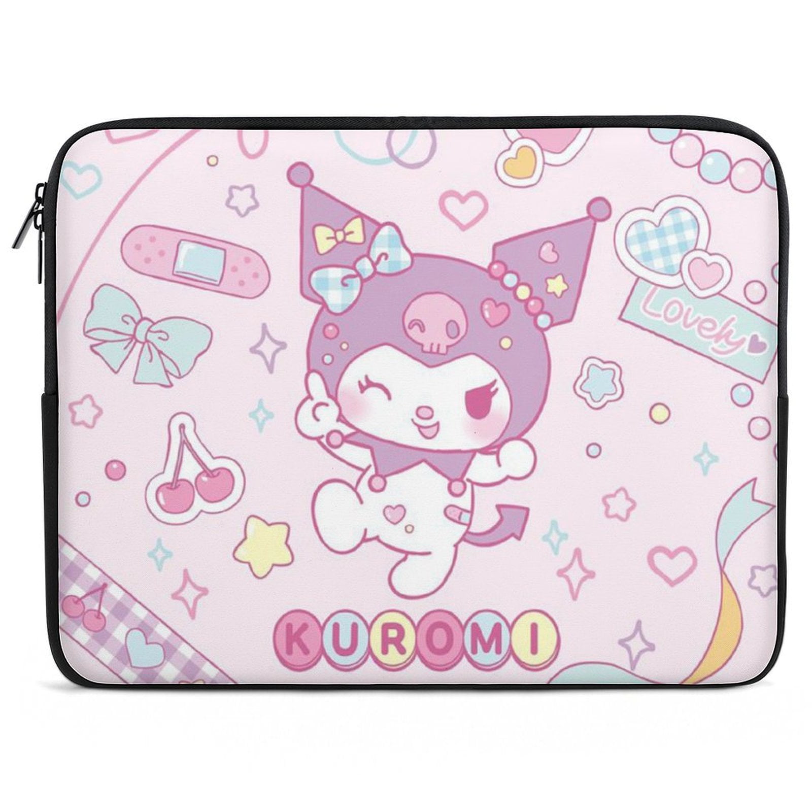 Kuromi Laptop Sleeve Lightweight Computer Cover Bag 17inch Durable ...