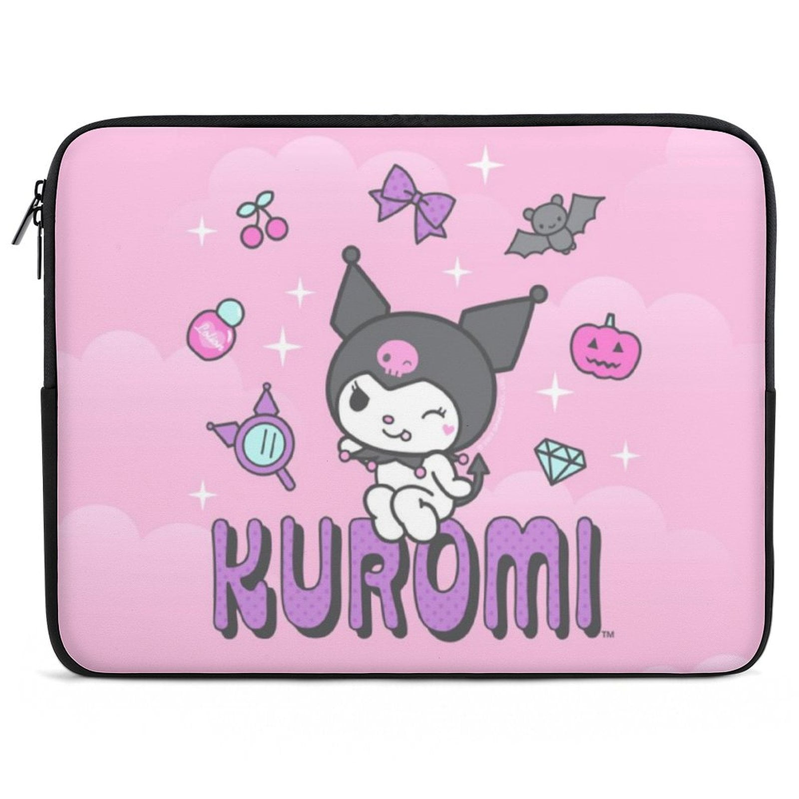 Kuromi Laptop Sleeve Lightweight Computer Cover Bag 17inch Durable ...