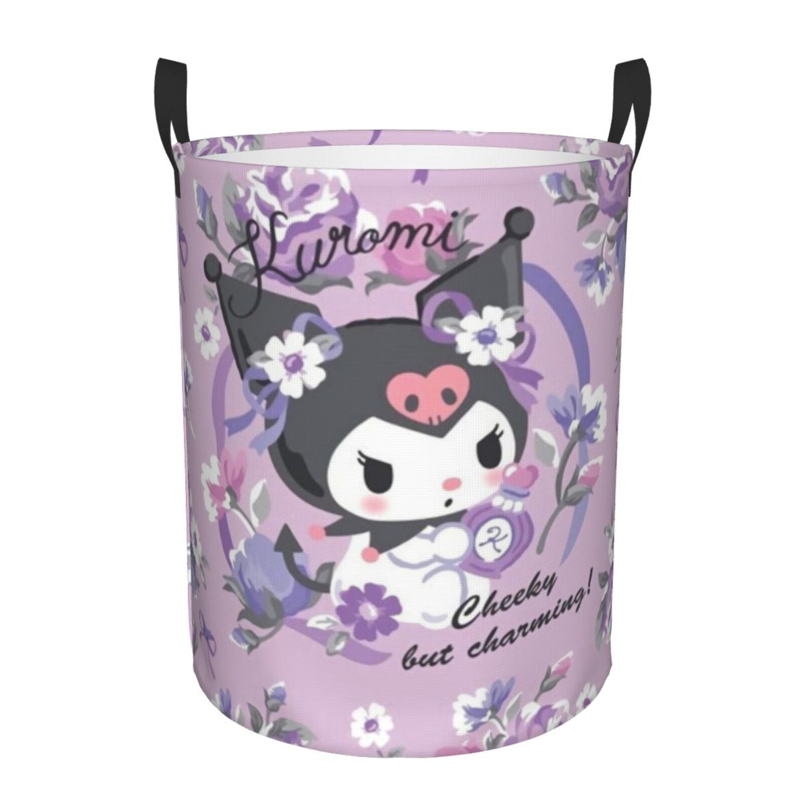 Kuromi Laundry Hamper Laundrys Basket Waterproof Durable Portable ...