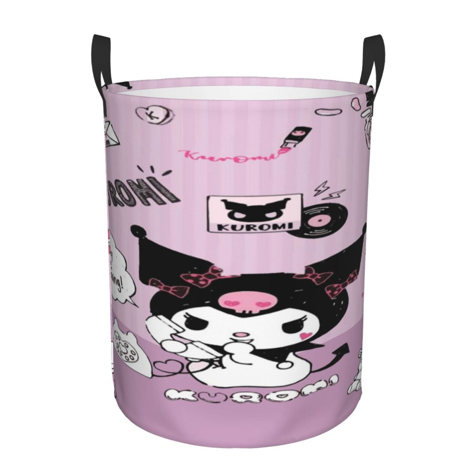 Kuromi Laundry Hamper Laundrys Basket Waterproof Durable Portable ...