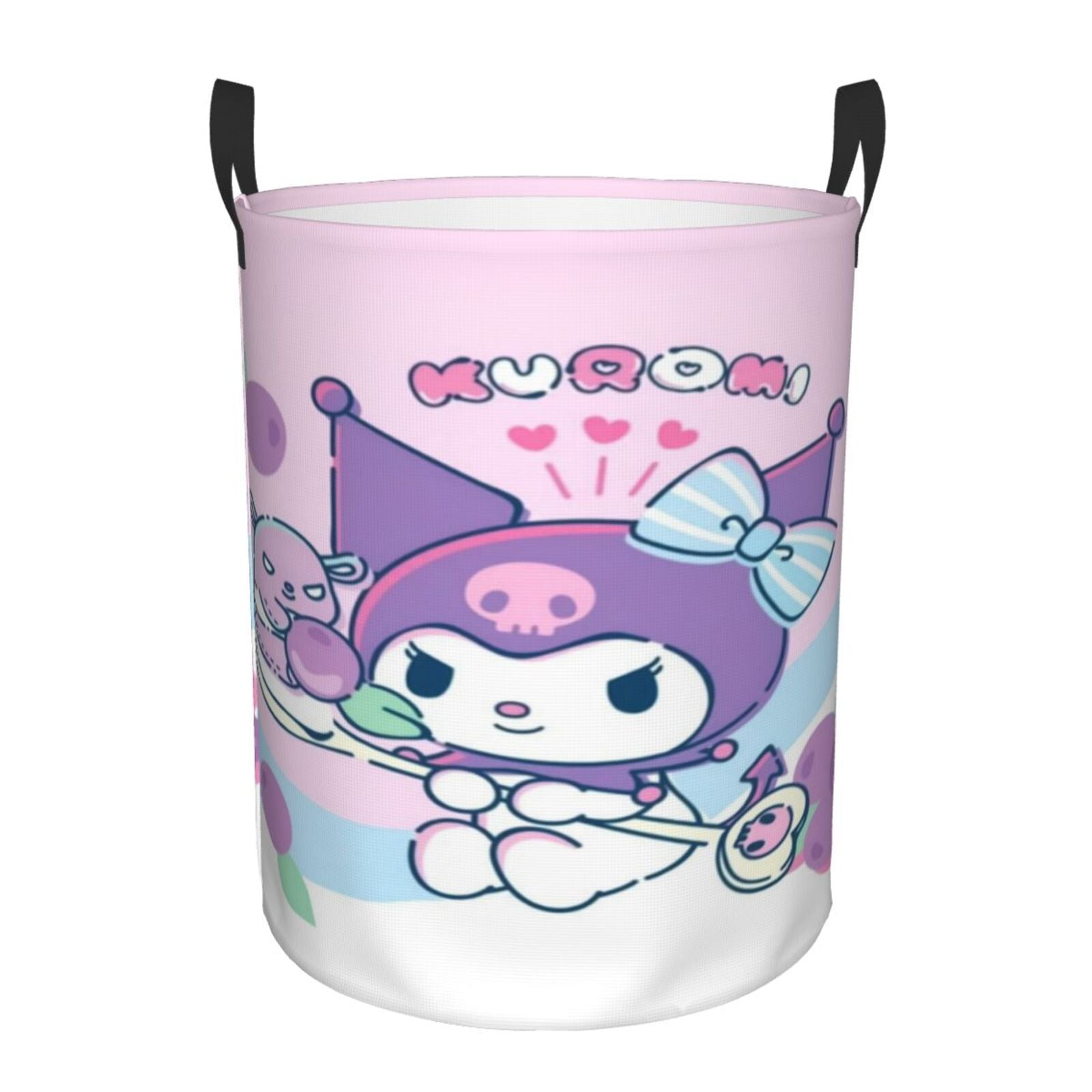 Kuromi Laundry Hamper Laundrys Basket Waterproof Durable Portable ...