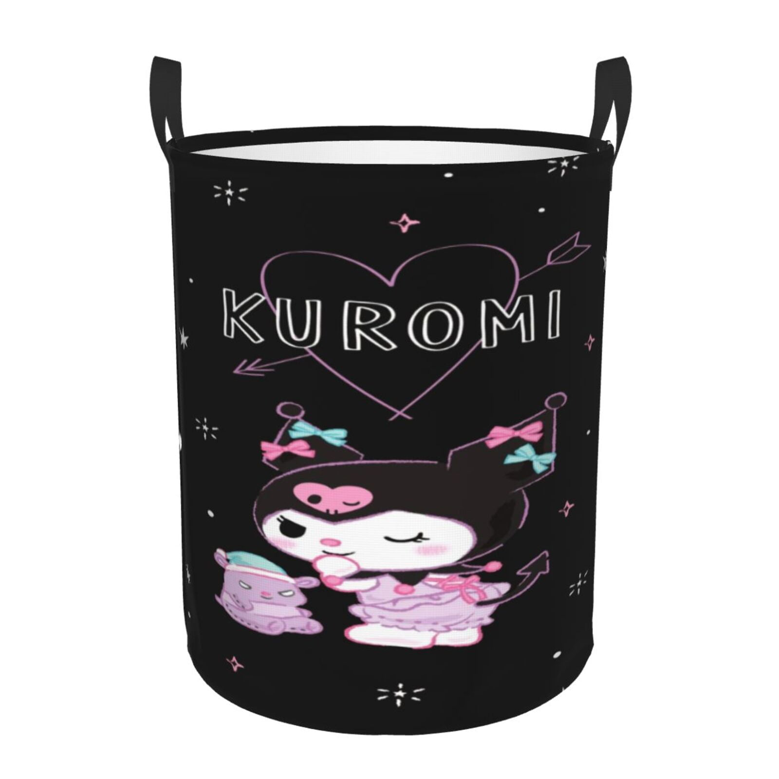 Kuromi Laundry Hamper Laundrys Basket Waterproof Durable Portable ...