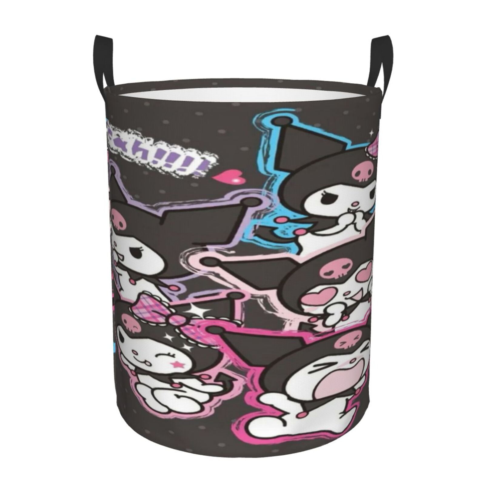 Kuromi Laundry Hamper Laundrys Basket Waterproof Durable Portable ...