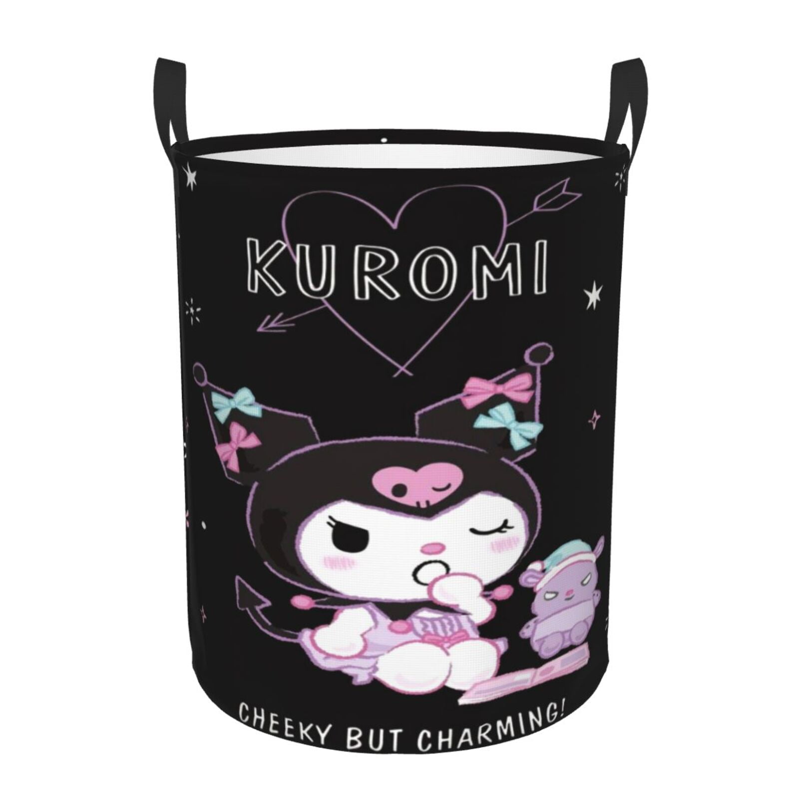 Kuromi Laundry Hamper Laundrys Basket Waterproof Durable Portable ...