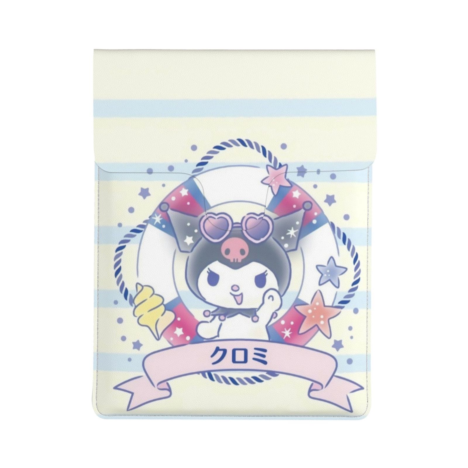 Kuromi Leather Laptop Sleeve Computer Case Notebook Cover -13-Inch ...