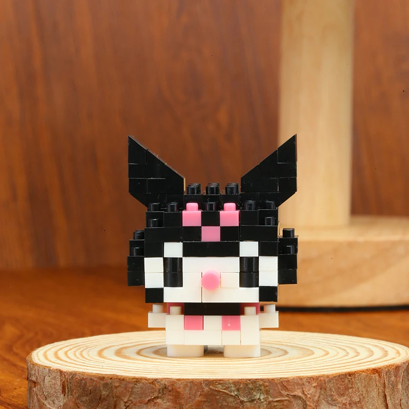 Kuromi LinaBell Hello Kitty Building Blocks Princess Cartoon Bricks for ...