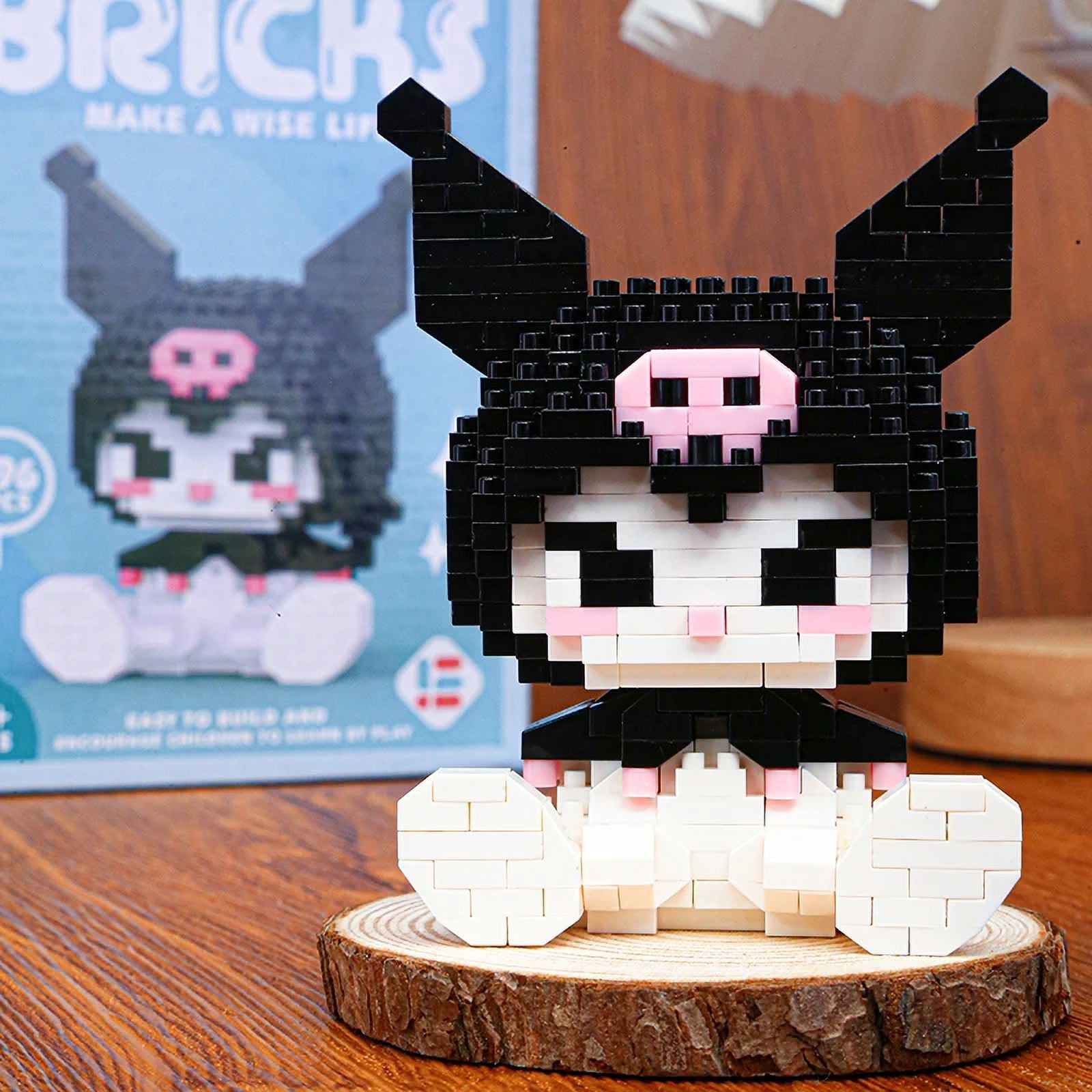 Kuromi LinaBell Hello Kitty Building Blocks Princess Cartoon Bricks for ...
