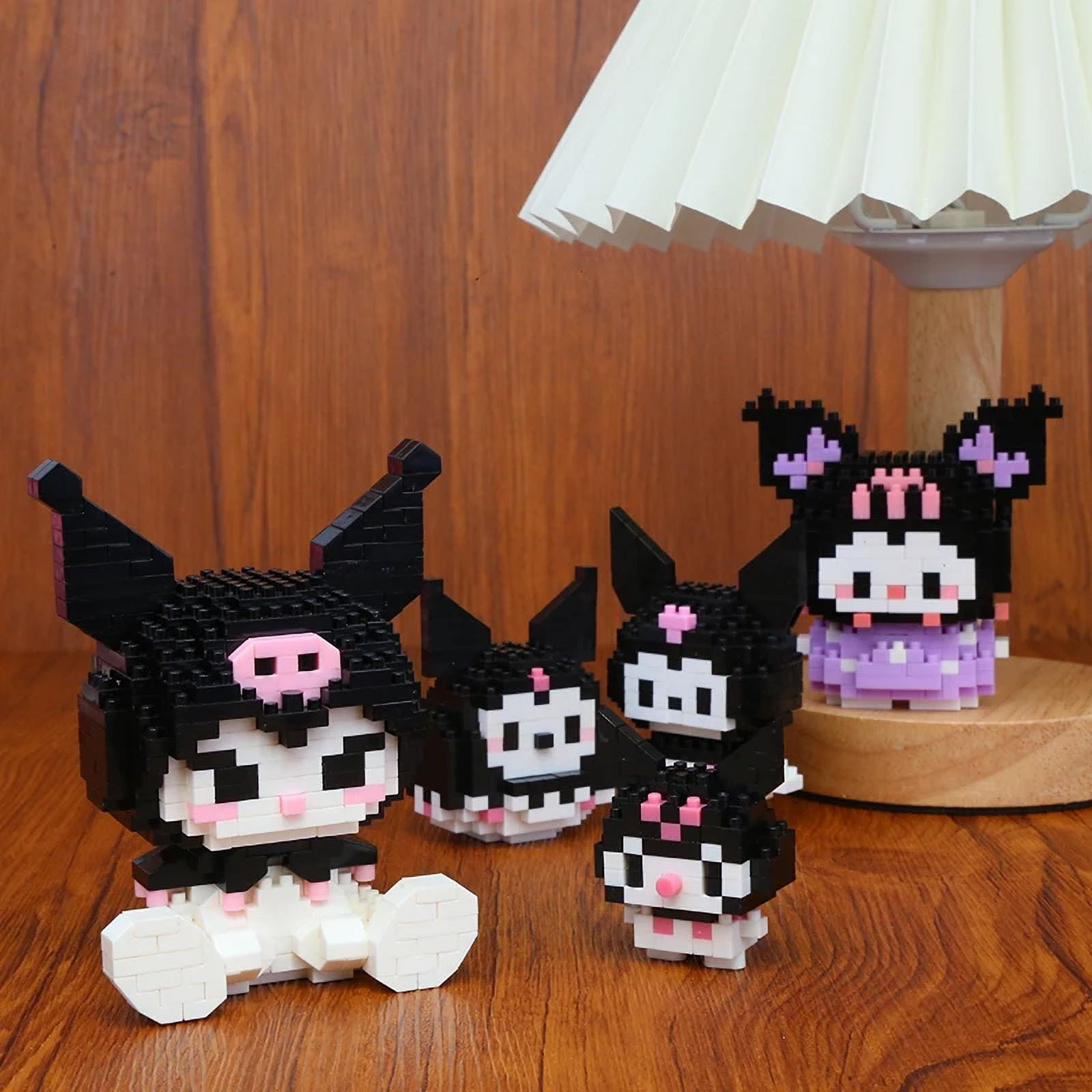 Kuromi LinaBell Hello Kitty Building Blocks Princess Cartoon Bricks for ...