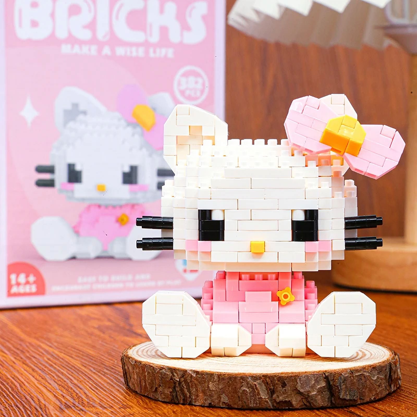 Kuromi LinaBell Hello Kitty Building Blocks Princess Cartoon Bricks for ...