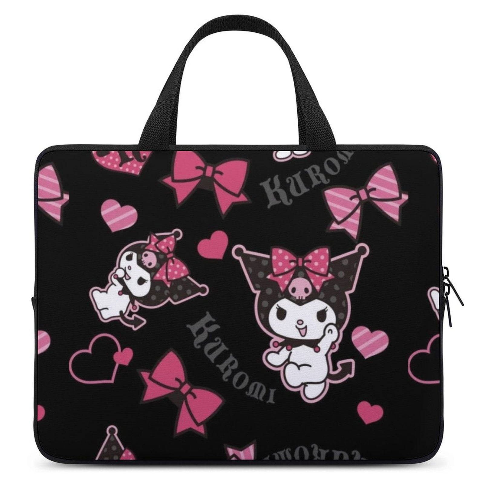 Kuromi Love Bow 13 Inch Laptop Bag,Expandable Computer Bag Laptop ...