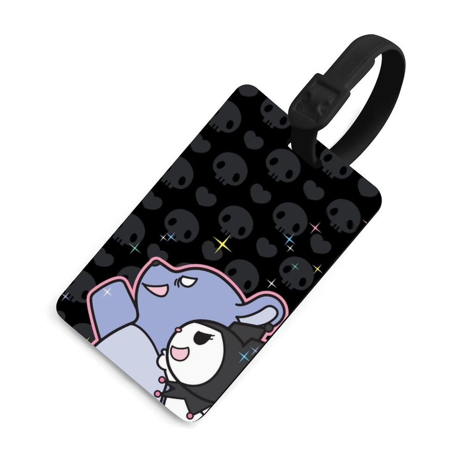 Kuromi Luggage Tag for Suitcases Bag Baggage Travel Tags Identifiers ...