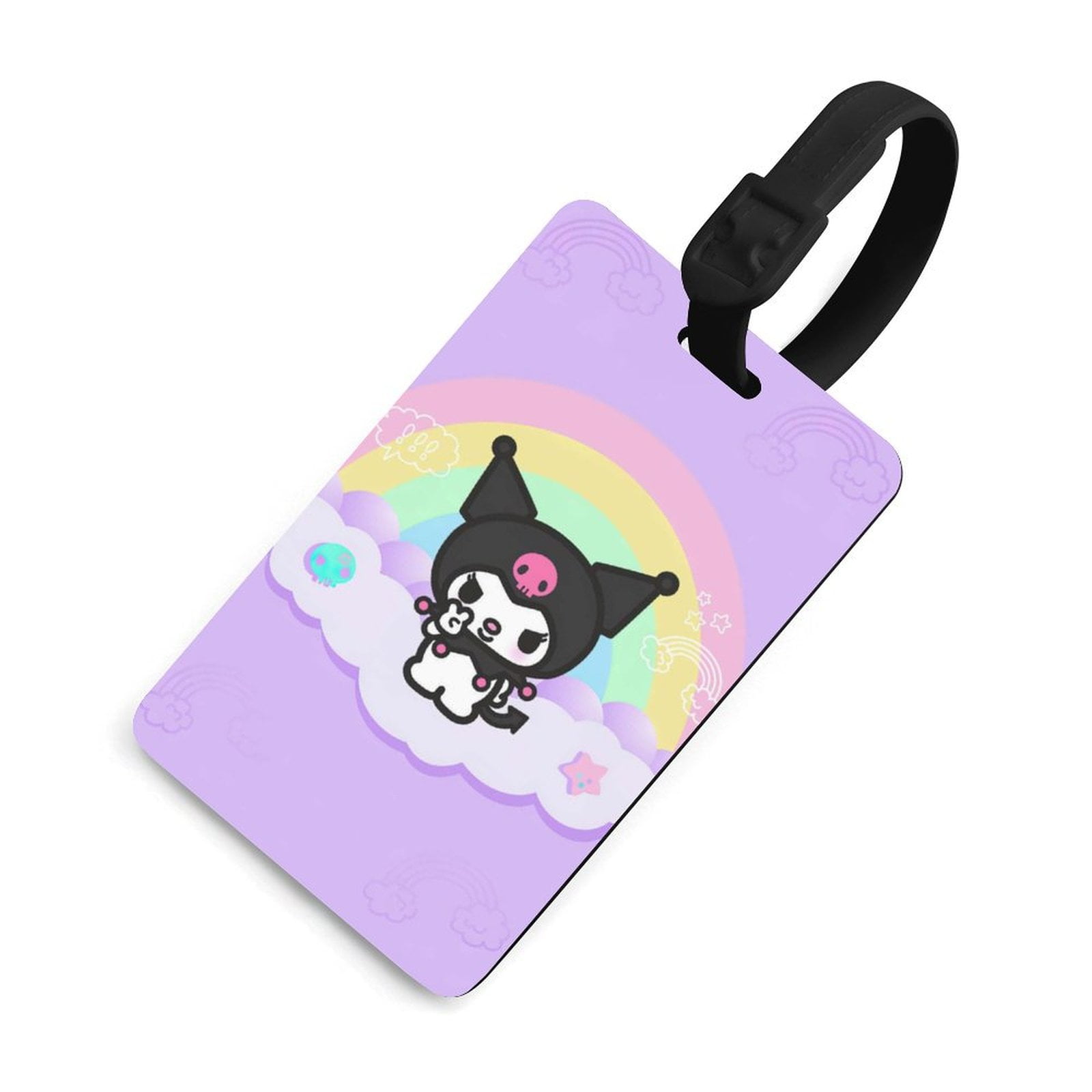 Kuromi Luggage Tag for Suitcases Bag Baggage Travel Tags Identifiers ...