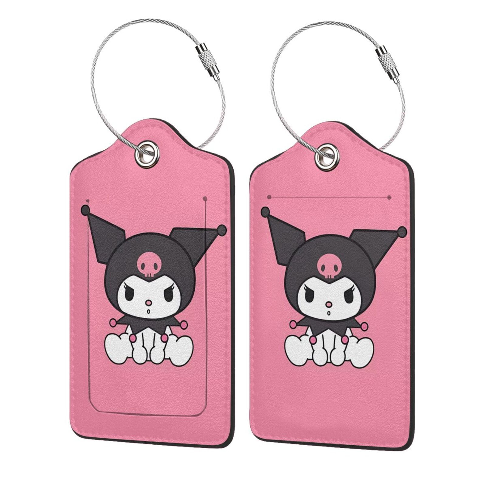 Kuromi Luggage Tags for Suitcases Travel ID Identification Labels Set ...