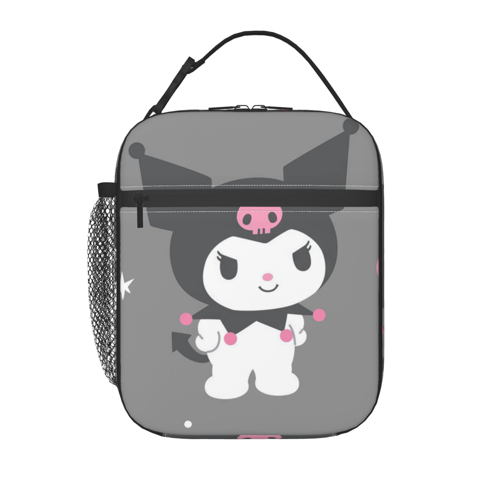 Kuromi Lunch Bag Anime Lunch Tote Bag Reusable Insulated Lunch Box ...